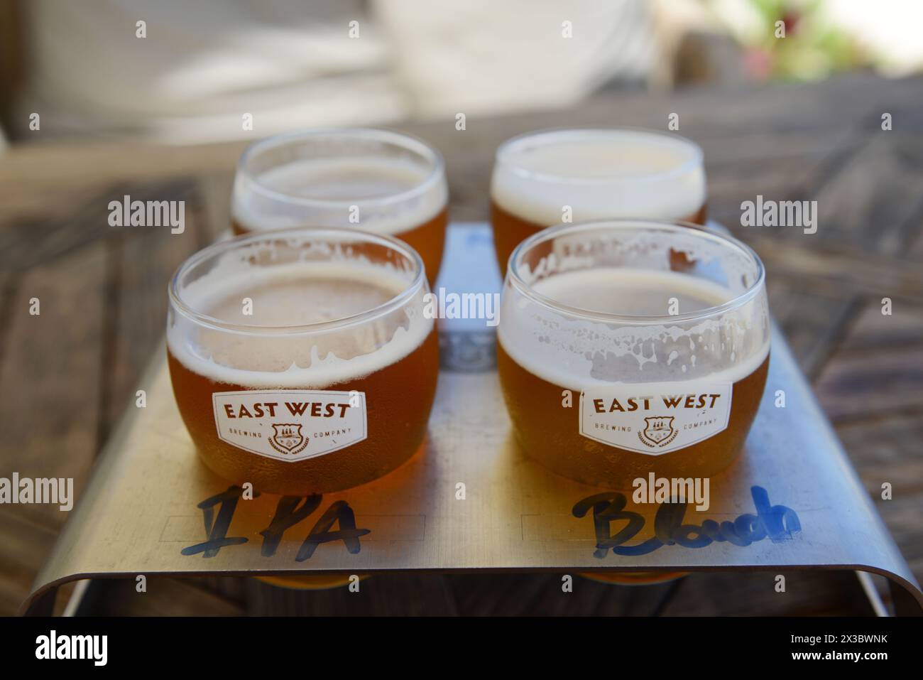 The East West Brewery Taproom & restaurant by the beach in Da Nang ...