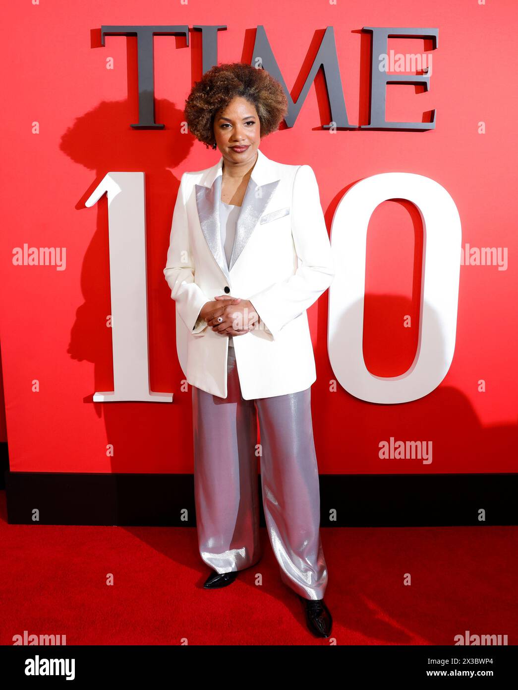 New York, United States. 25th Apr, 2024. LaToya Ruby Frazier arrives on ...