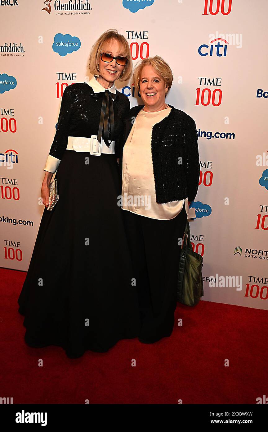 E. Jean Carroll and Roberta Kaplan attend the TIME 100 Gala celebrating ...