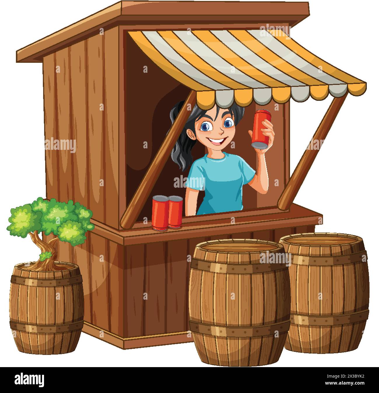 Handcrafted drinks Stock Vector Images - Alamy