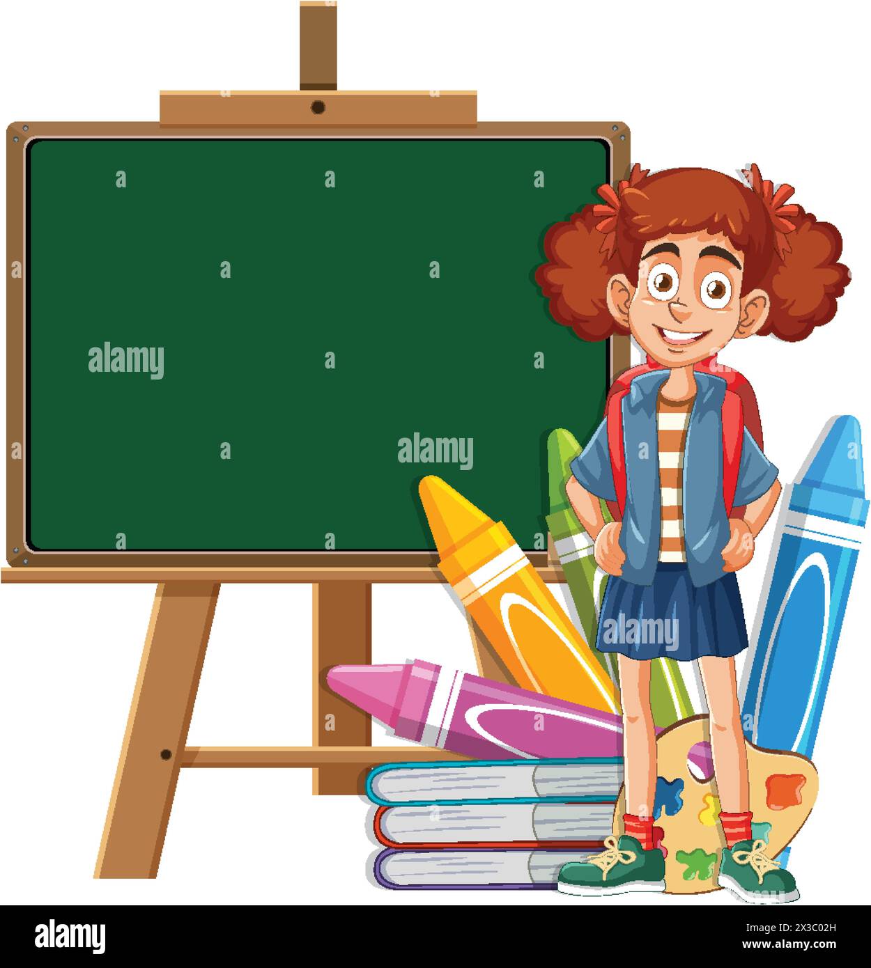 Tools for an art class Cut Out Stock Images & Pictures - Alamy