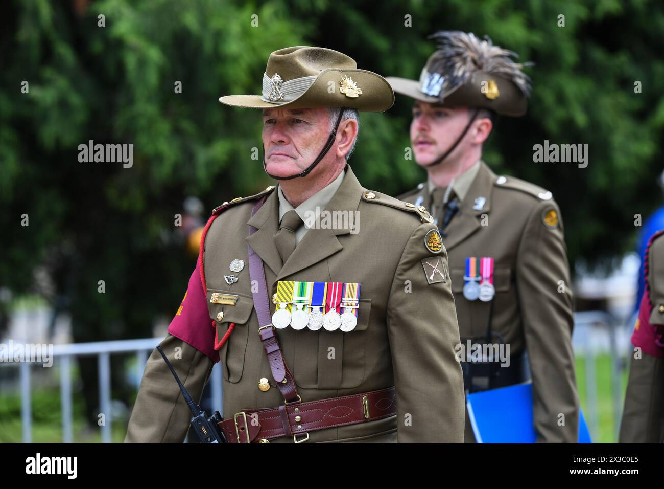 Melbourne, Australia. 25th Apr, 2024. Lieutenant Colonel and Parade ...