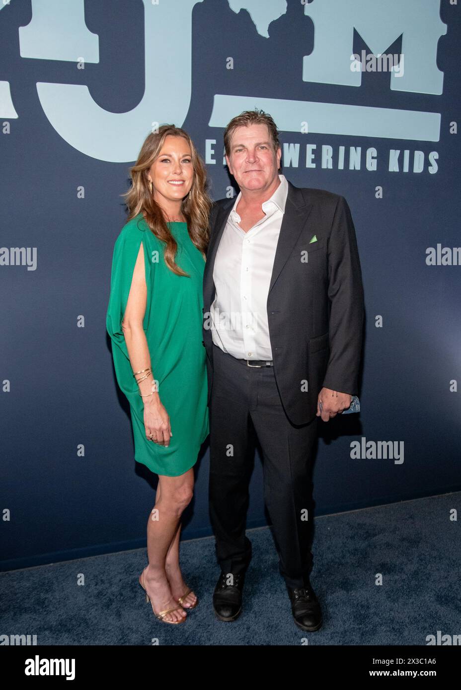 AUSTIN, TEXAS - APRIL 25: , Jessica Bush and Jack Ingram attend the ...