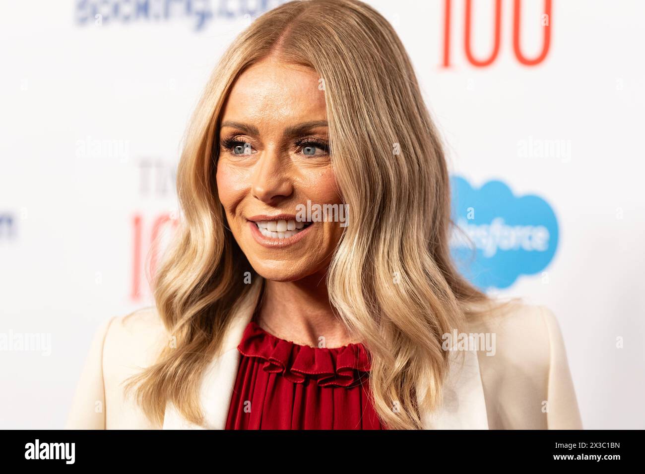 New York, USA. 25th Apr, 2024. Kelly Ripa attends Time100 gala at Jaz ...