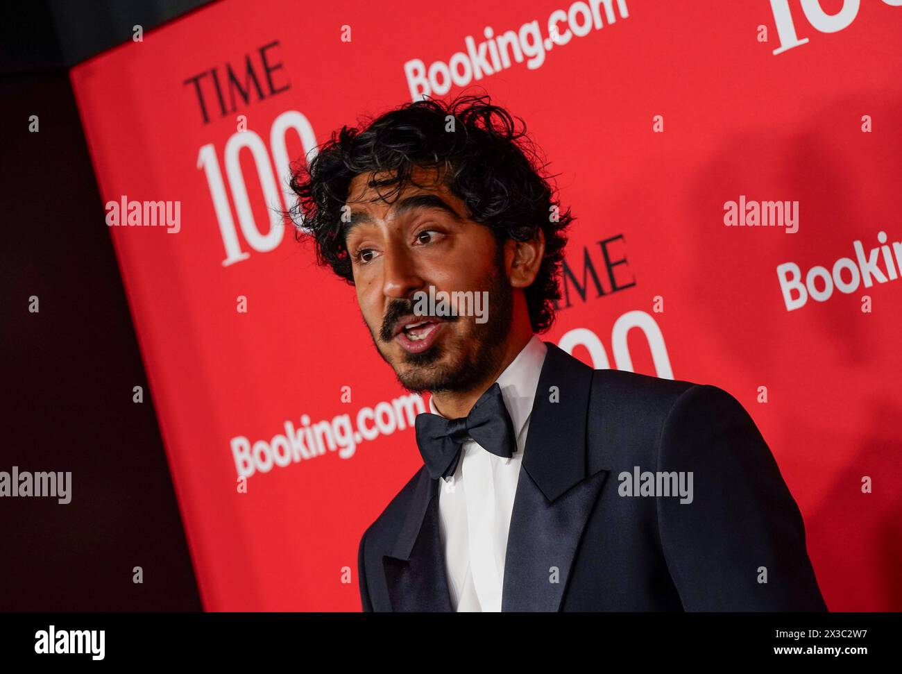New York, United States. 25th Apr, 2024. Dev Patel attends the Time 100 ...