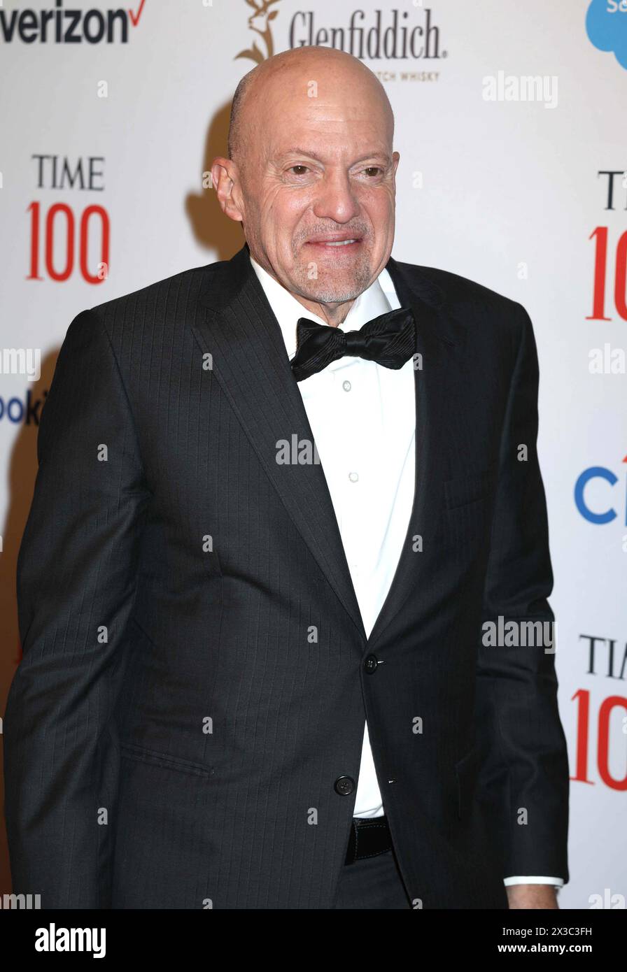 April 25, 2024, New York, New York, USA: Business TV personality JIM ...