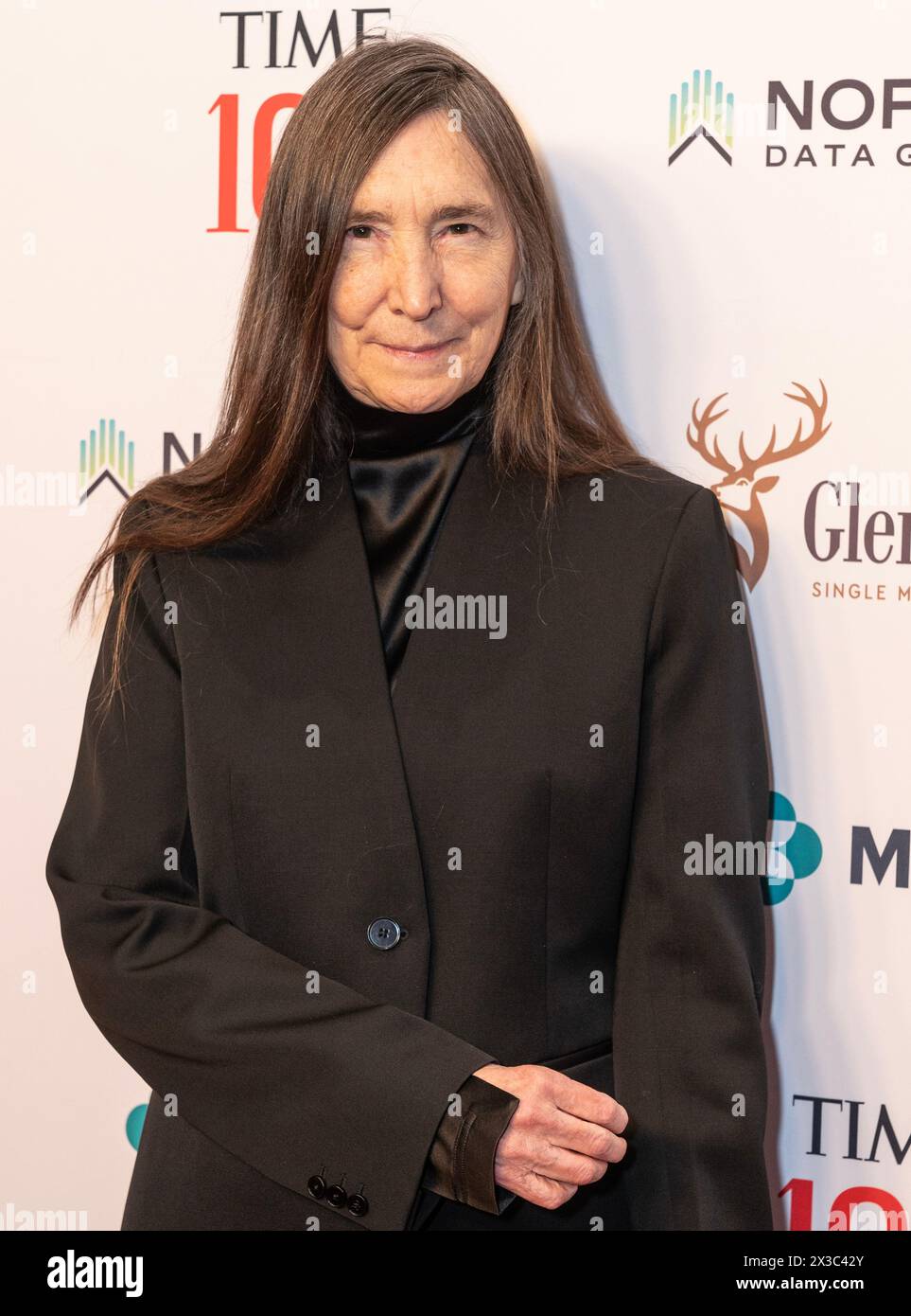 Jenny Holzer attends Time100 gala at Jaz at Lincoln Center in New York ...