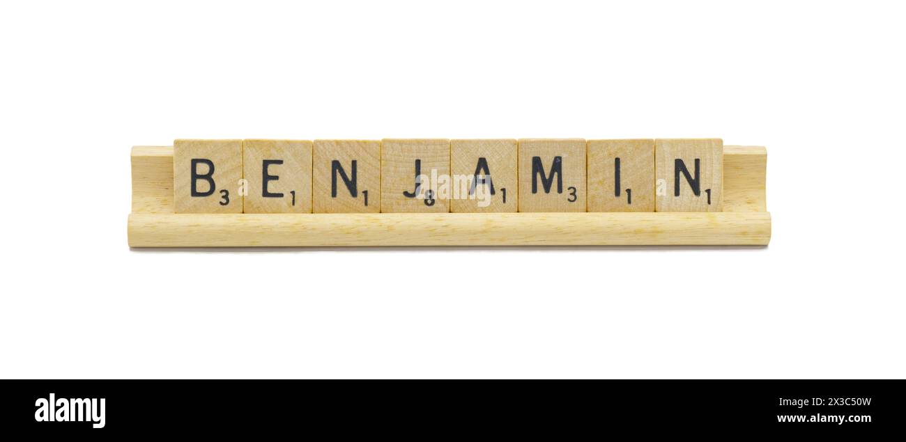 Miami, FL 4-18-24 popular baby boy first name of BENJAMIN made with ...