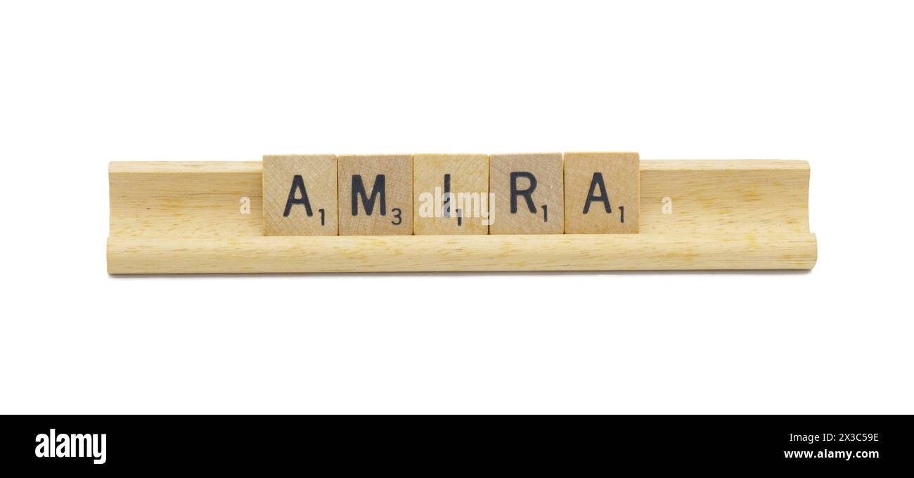 Miami, FL 4-18-24 popular baby girl first name of AMIRA made with ...