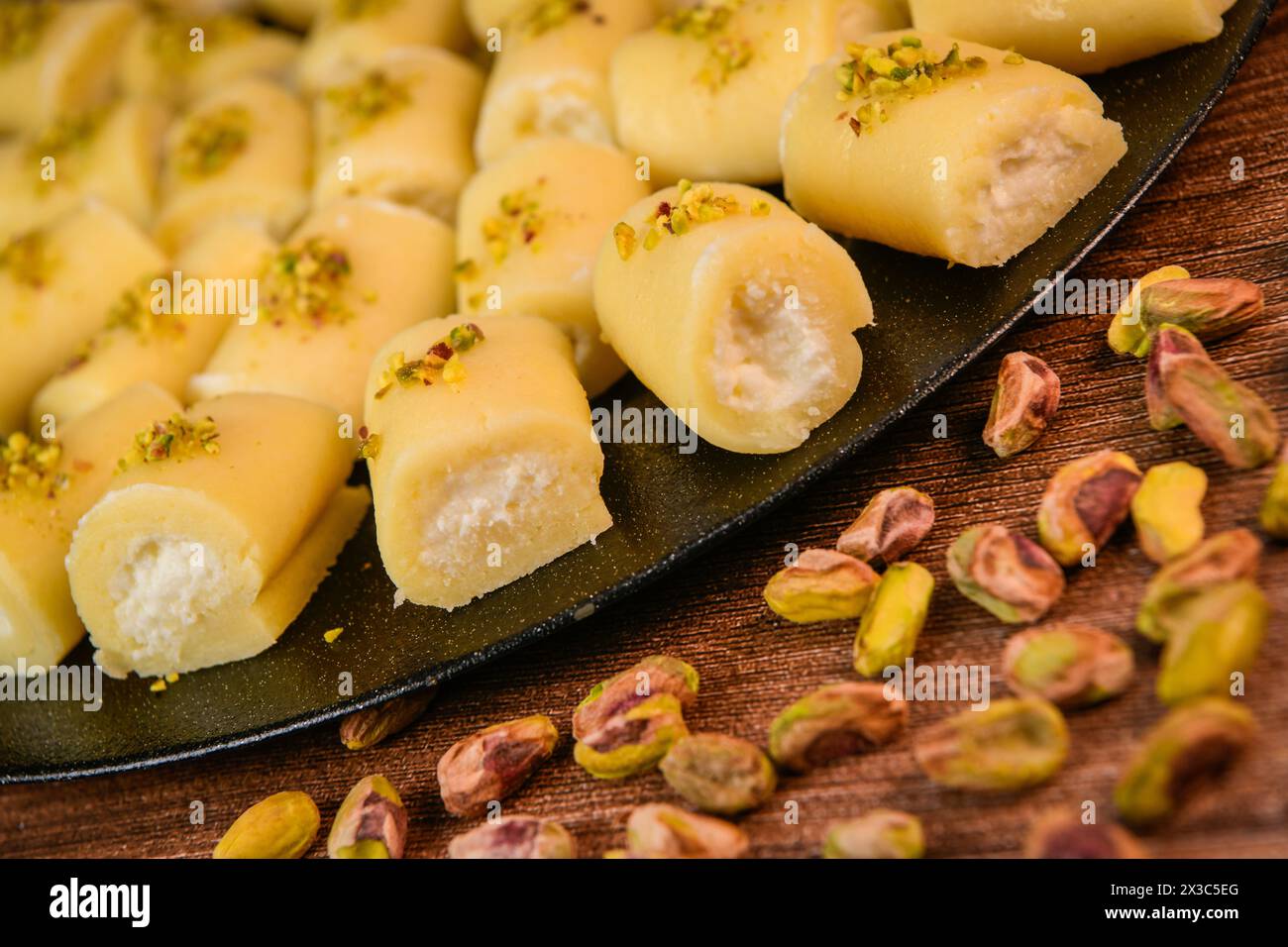LEBANESE PASTRY RECIPE, ORIENTAL FOOD, HALAWET AL JEBEN, MOZARELLA ...