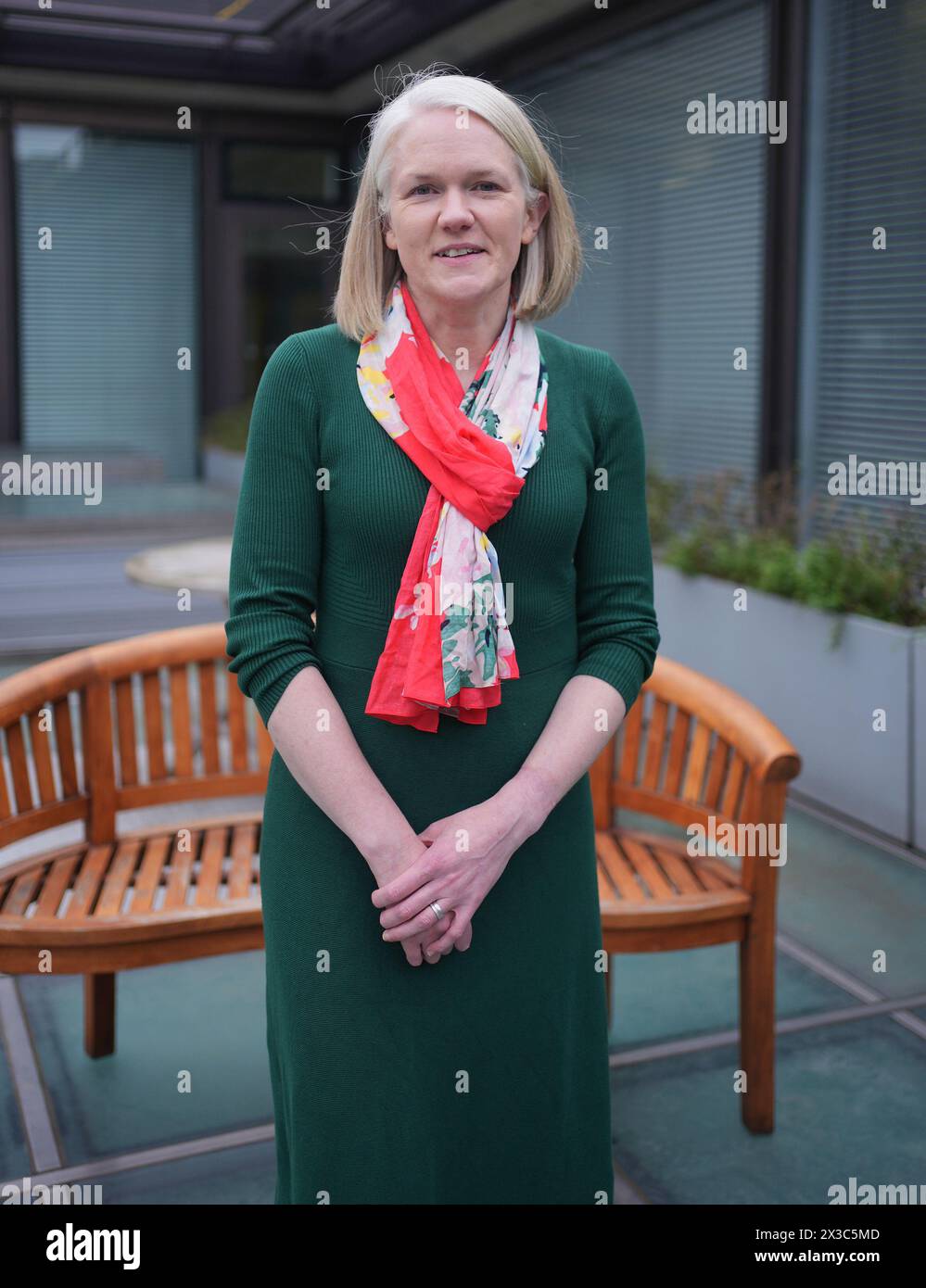 Consultant Dr Heather Shaw at University College Hospital Macmillan Cancer Centre in London ...