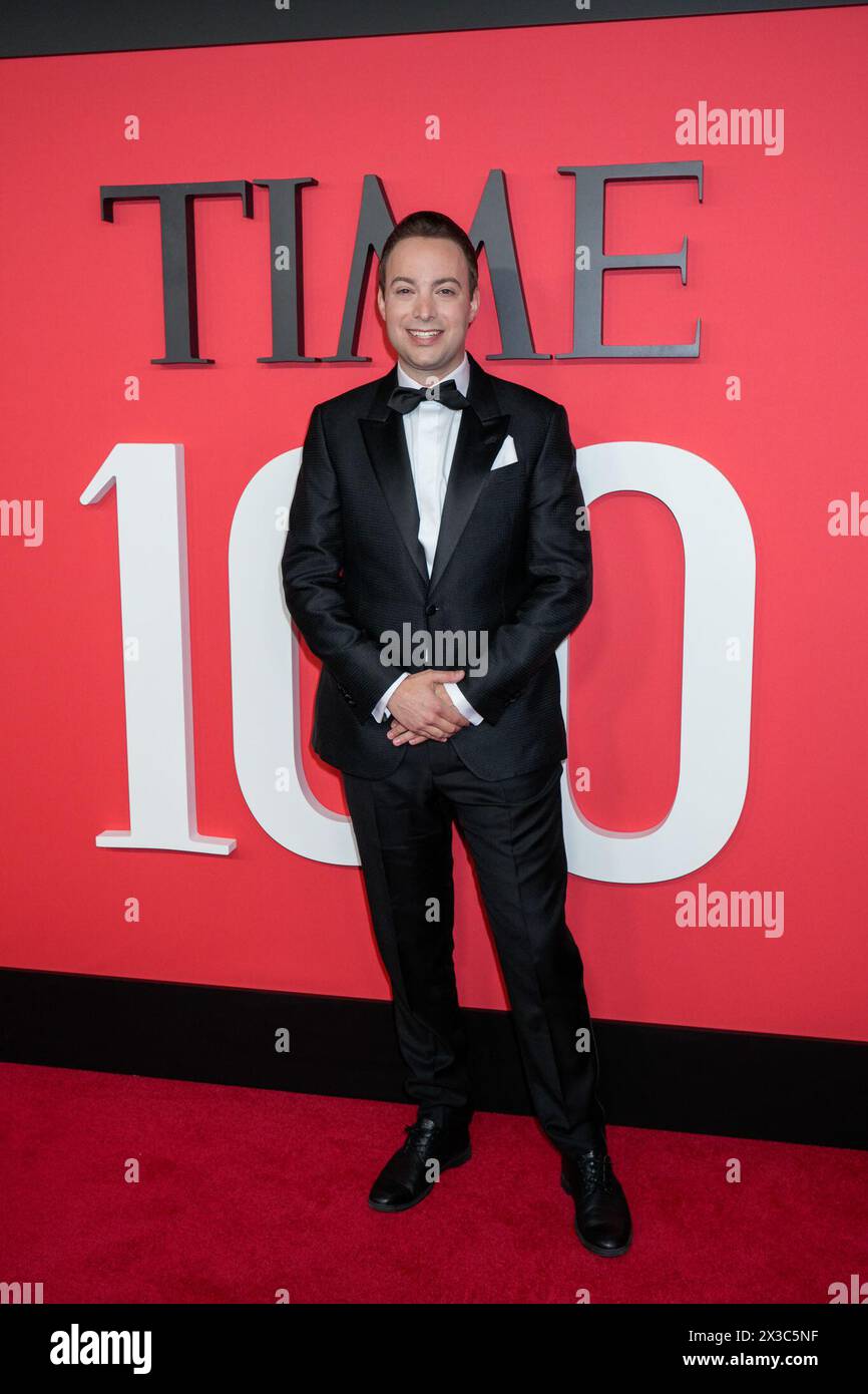 New York, United States. 25th Apr, 2024. Dan Macsai attends the Time ...