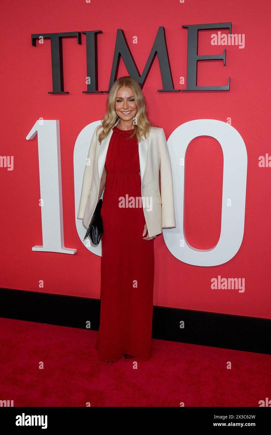 New York, United States. 25th Apr, 2024. Kelly Ripa attends the Time ...