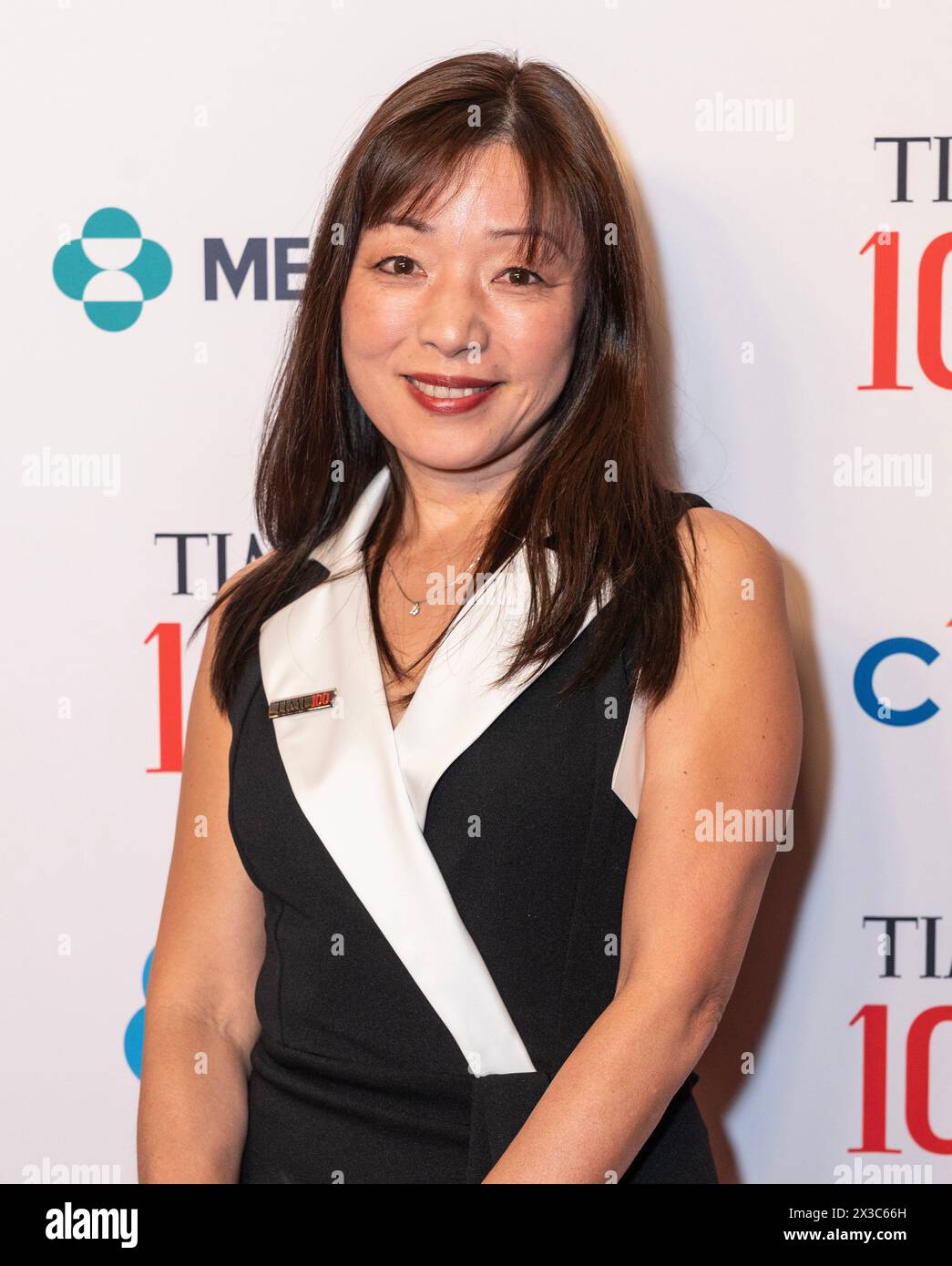 New York, USA. 25th Apr, 2024. Akiko Iwasaki attends Time100 gala at ...