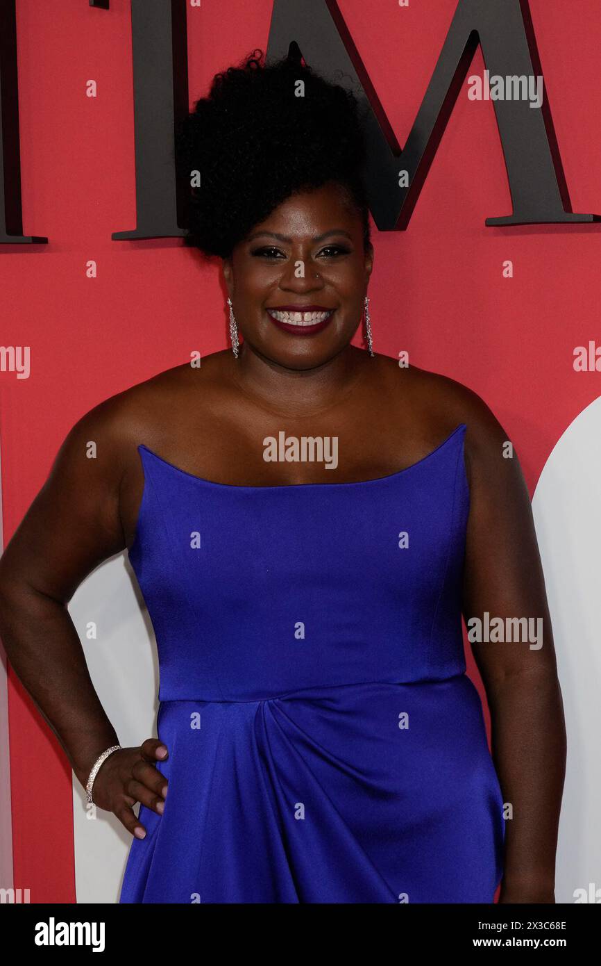 New York, United States. 25th Apr, 2024. Rachel Hardeman attends the ...