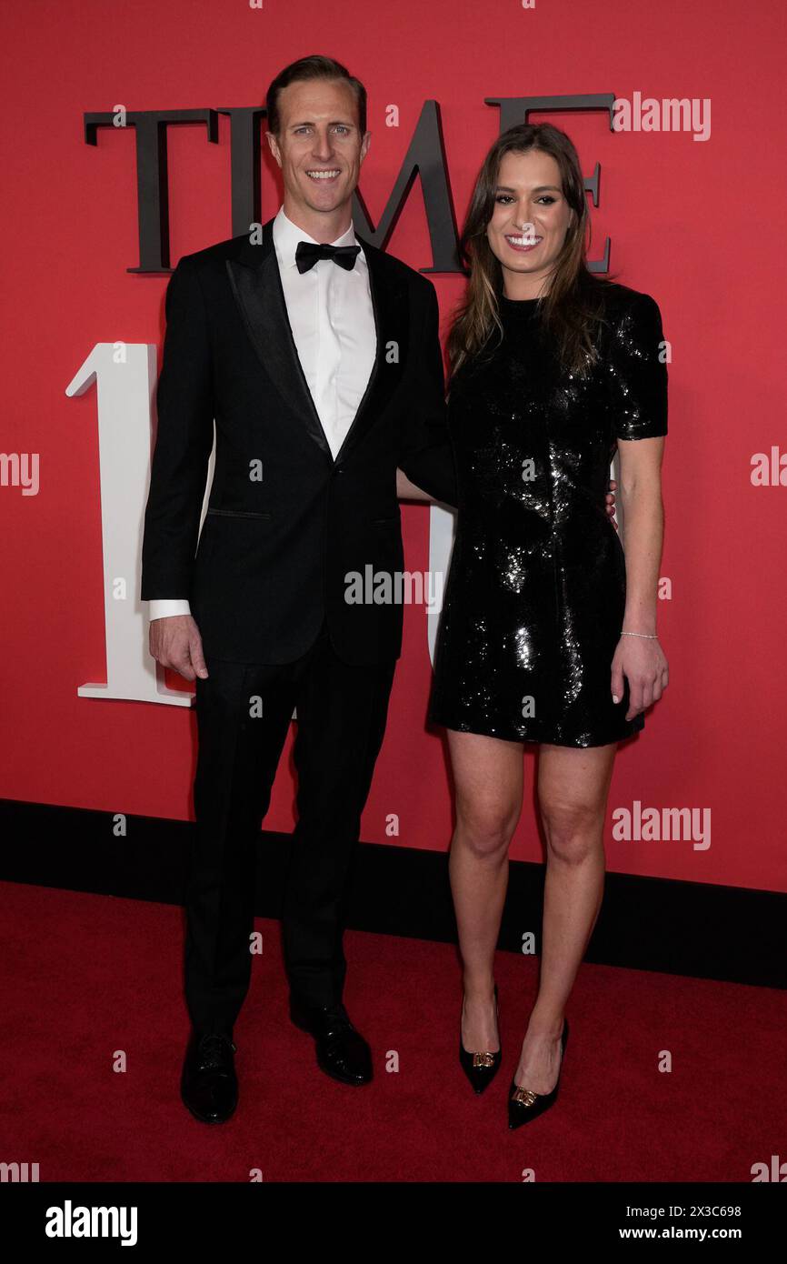 New York, United States. 25th Apr, 2024. Tellef Lundevall, Mariah ...