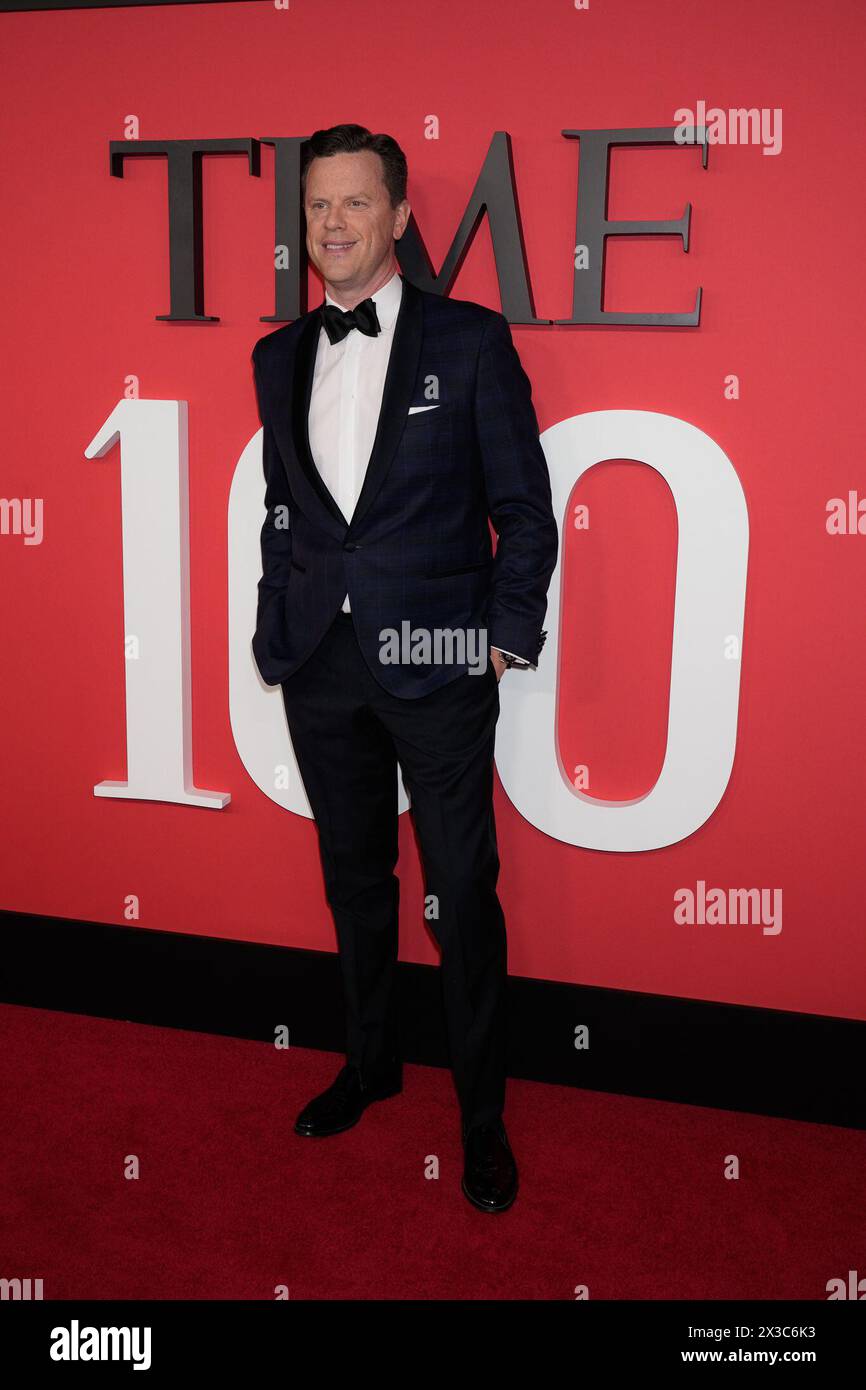 New York, United States. 25th Apr, 2024. Willie Geist attends the Time ...