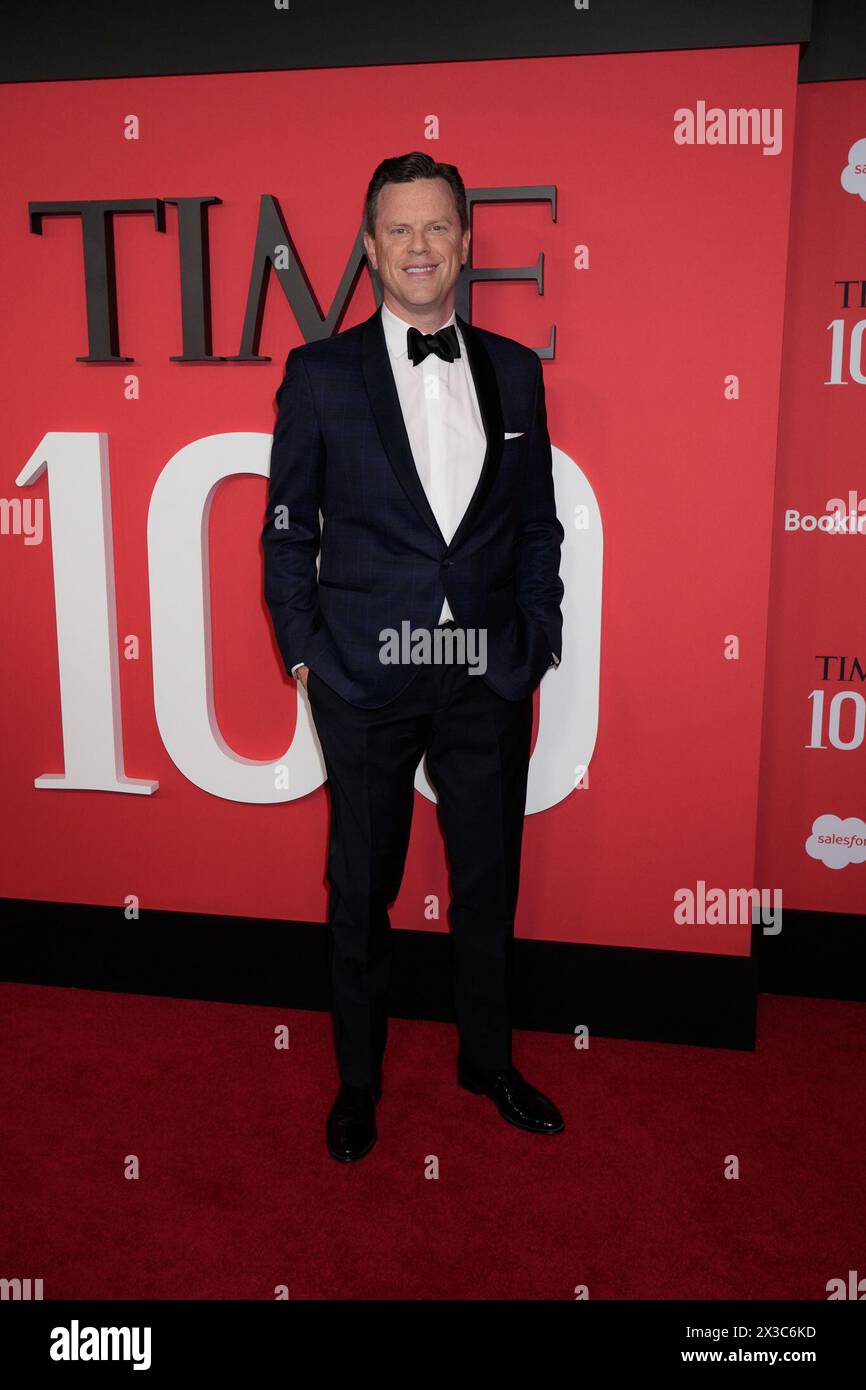 New York, United States. 25th Apr, 2024. Willie Geist attends the Time ...