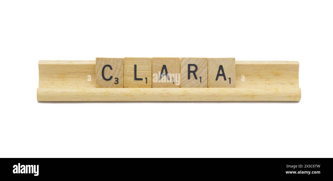 Miami, FL 4-18-24 popular baby girl first name of CLARA made with ...
