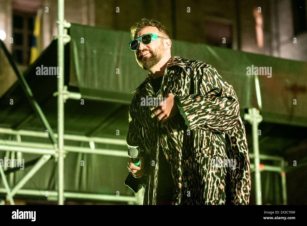 Dargen D'Amico (Jacopo Matteo Luca D'Amico Stock Photo - Alamy