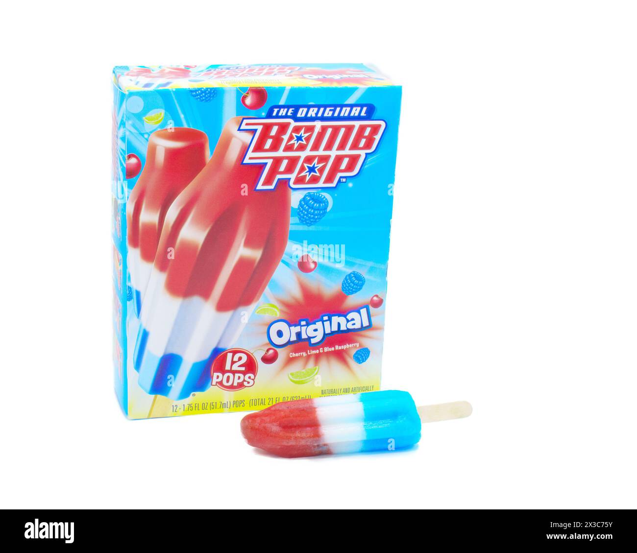 Ocala, FL 4-13-2024 The original rocket bombpop bomb pops cherry red ...