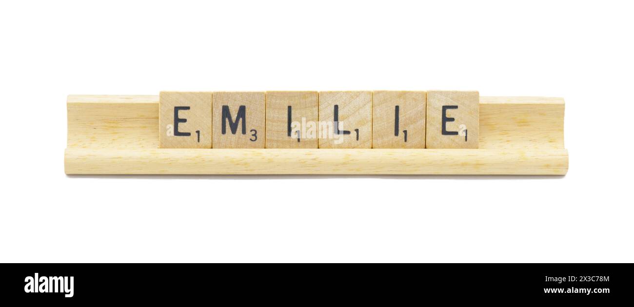 Miami, FL 4-18-24 popular baby girl first name of EMILIE made with ...