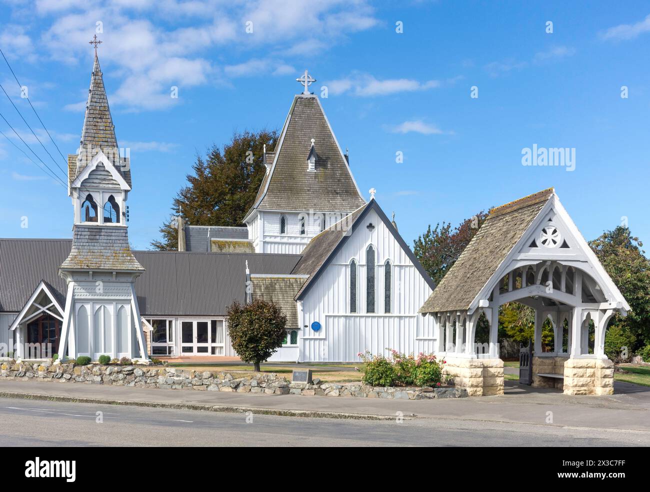 Historic St Augustine's Anglican Church, John Street, Waimate ...