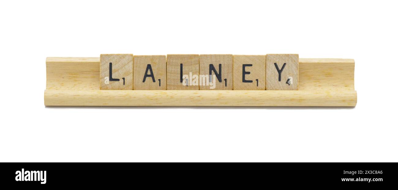 Miami, FL 4-18-24 popular baby girl first name of LAINEY made with ...