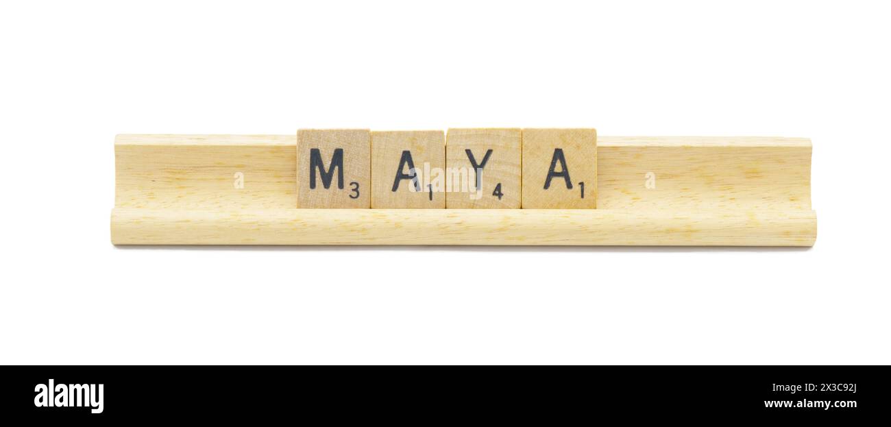 Maya text Cut Out Stock Images & Pictures - Alamy