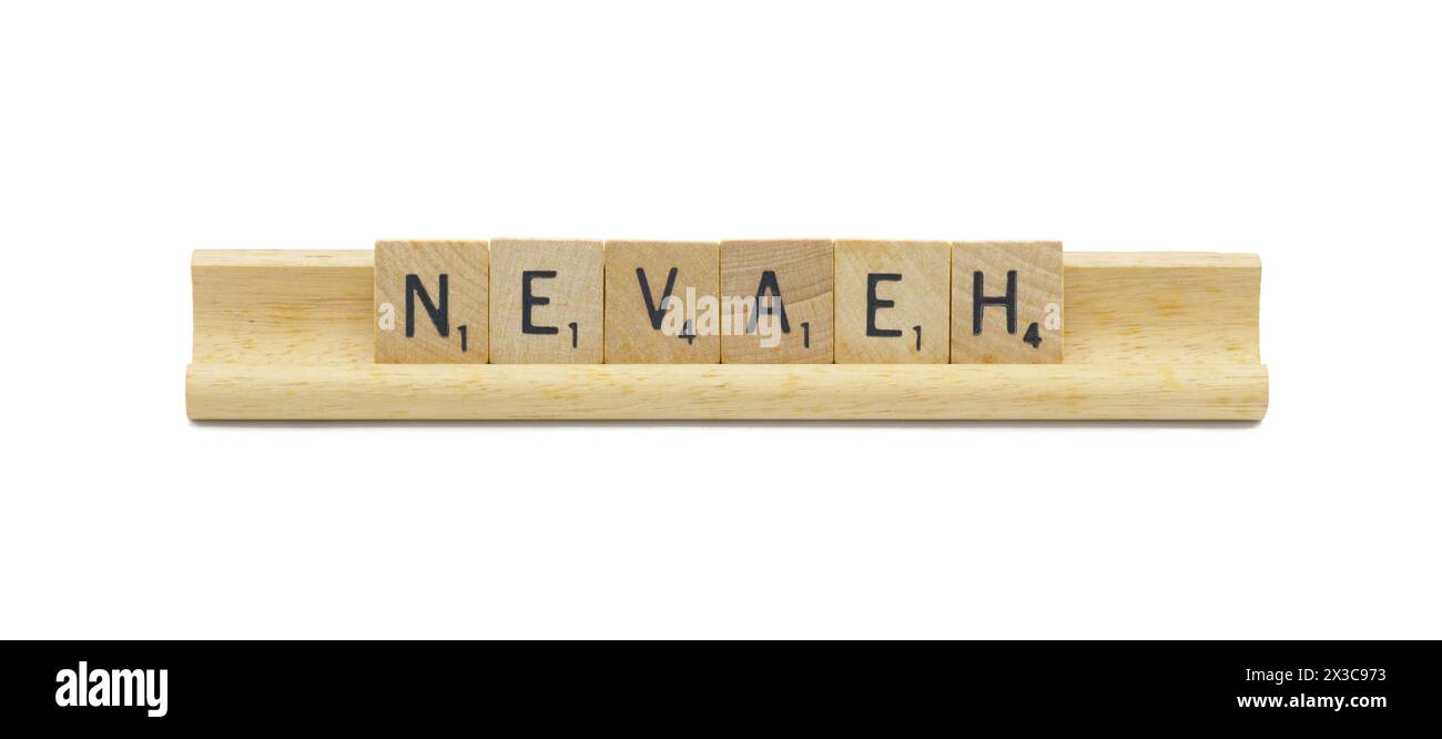 Miami, FL 4-18-24 popular baby girl first name of NEVAEH made with ...