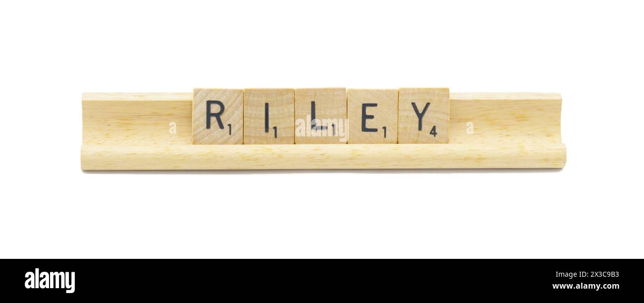 Miami, FL 4-18-24 popular baby girl first name of RILEY made with ...