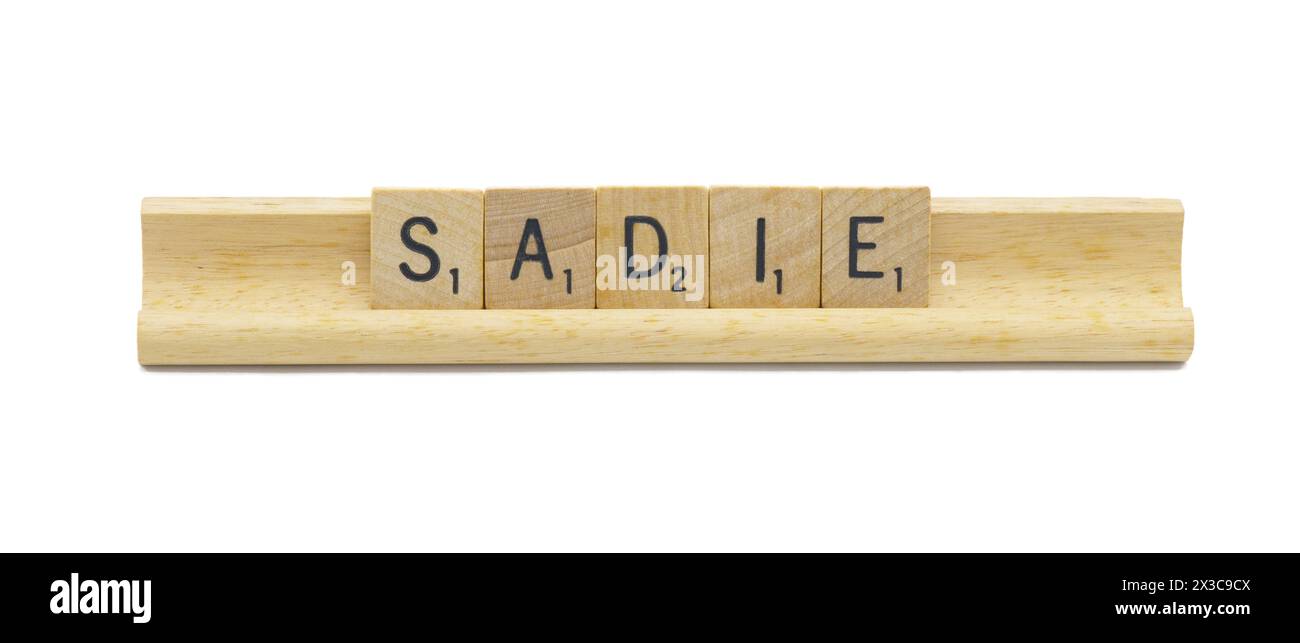 Miami, FL 4-18-24 popular baby girl first name of SADIE made with ...