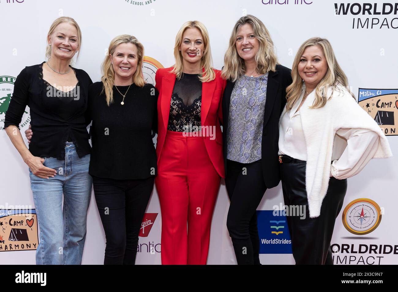 Los Angeles, USA. 25th Apr, 2024. Rachel Cohen, Ainsley Davies, Jamee ...