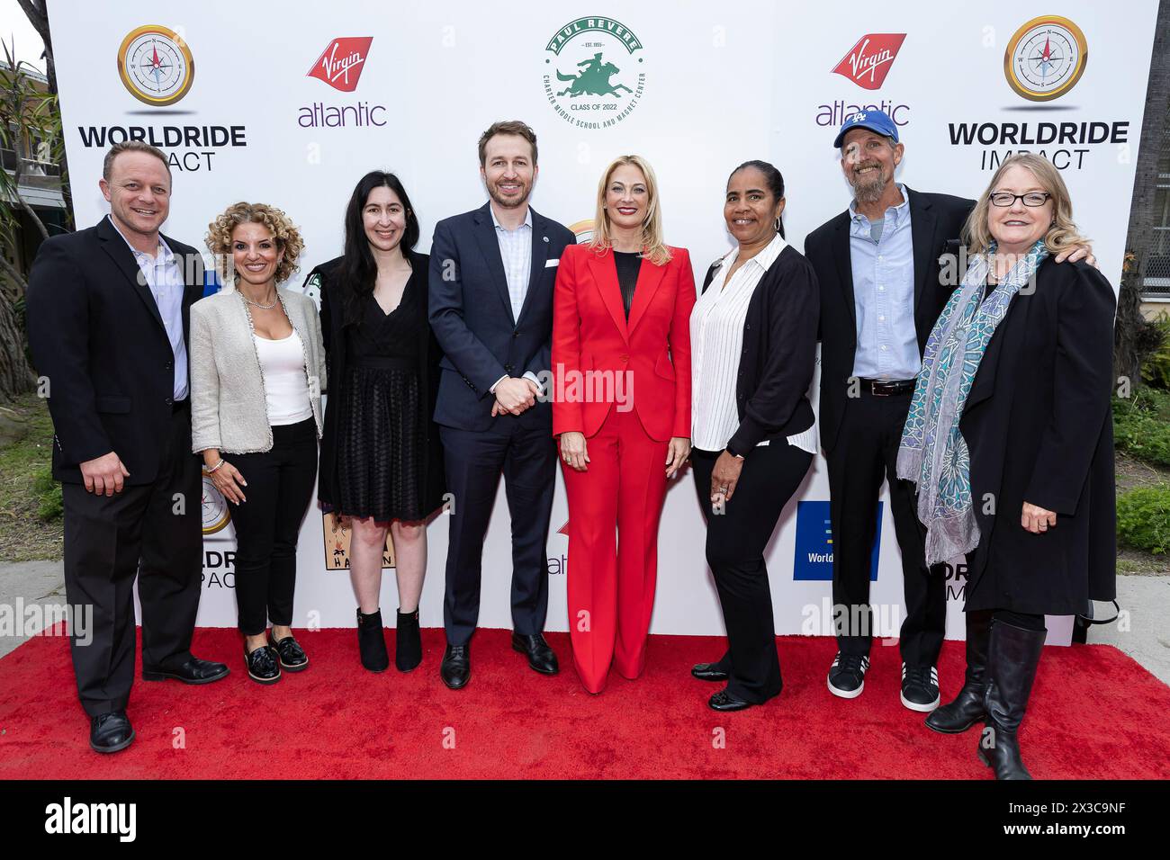 Los Angeles, USA. 25th Apr, 2024. Justin Koretz, Ghazal Yashouafar ...