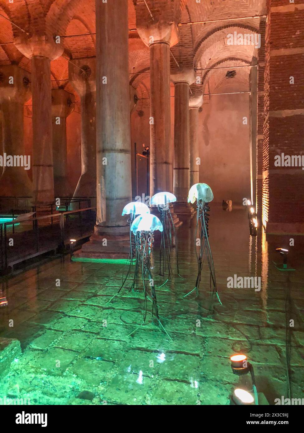 Istanbul, Turkey - April 1, 2024: The Basilica Cistern, - Yerebatan ...