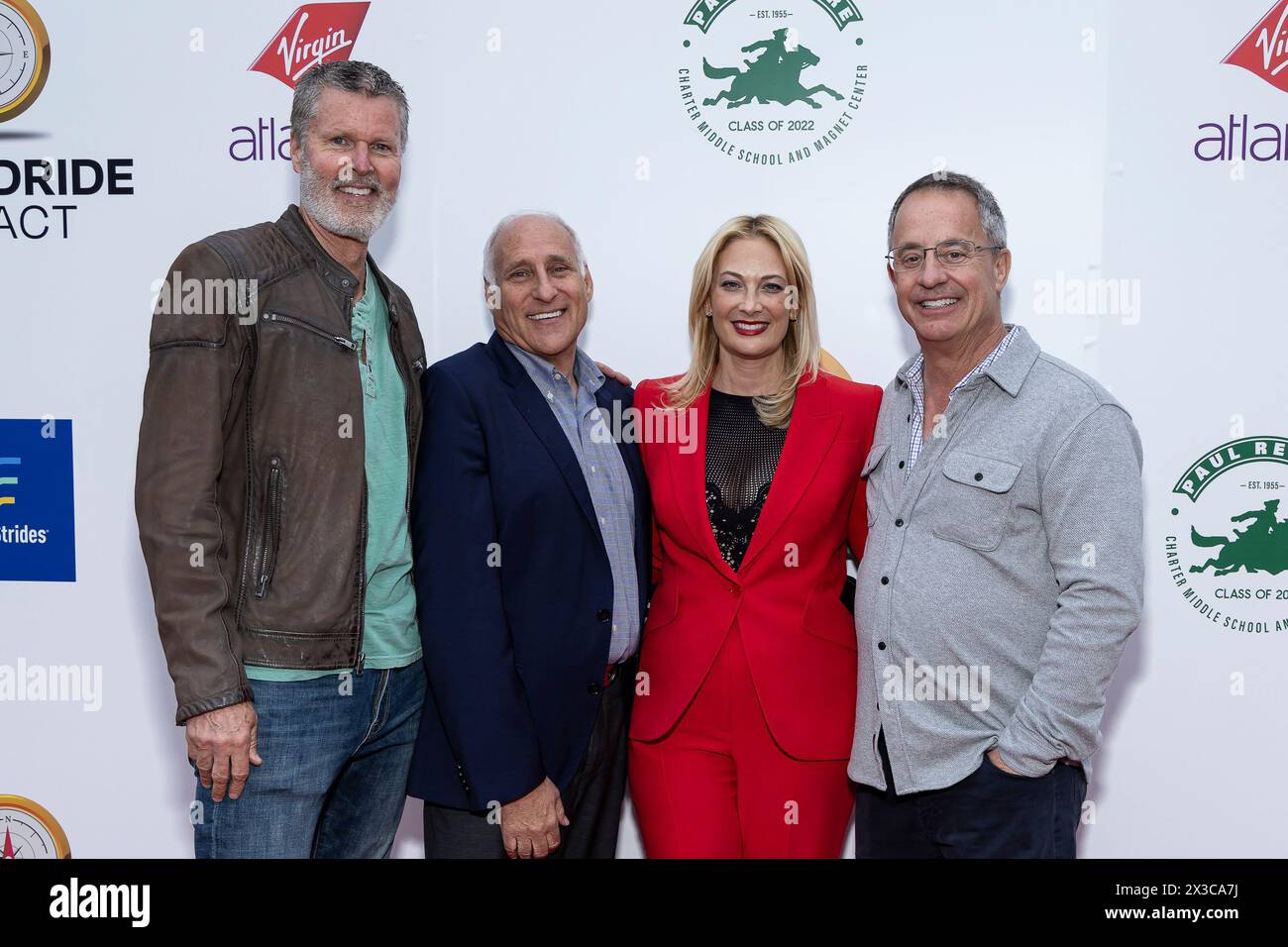 Los Angeles, USA. 25th Apr, 2024. Barry Fay, Todd Kaplan, Jamee Natella ...