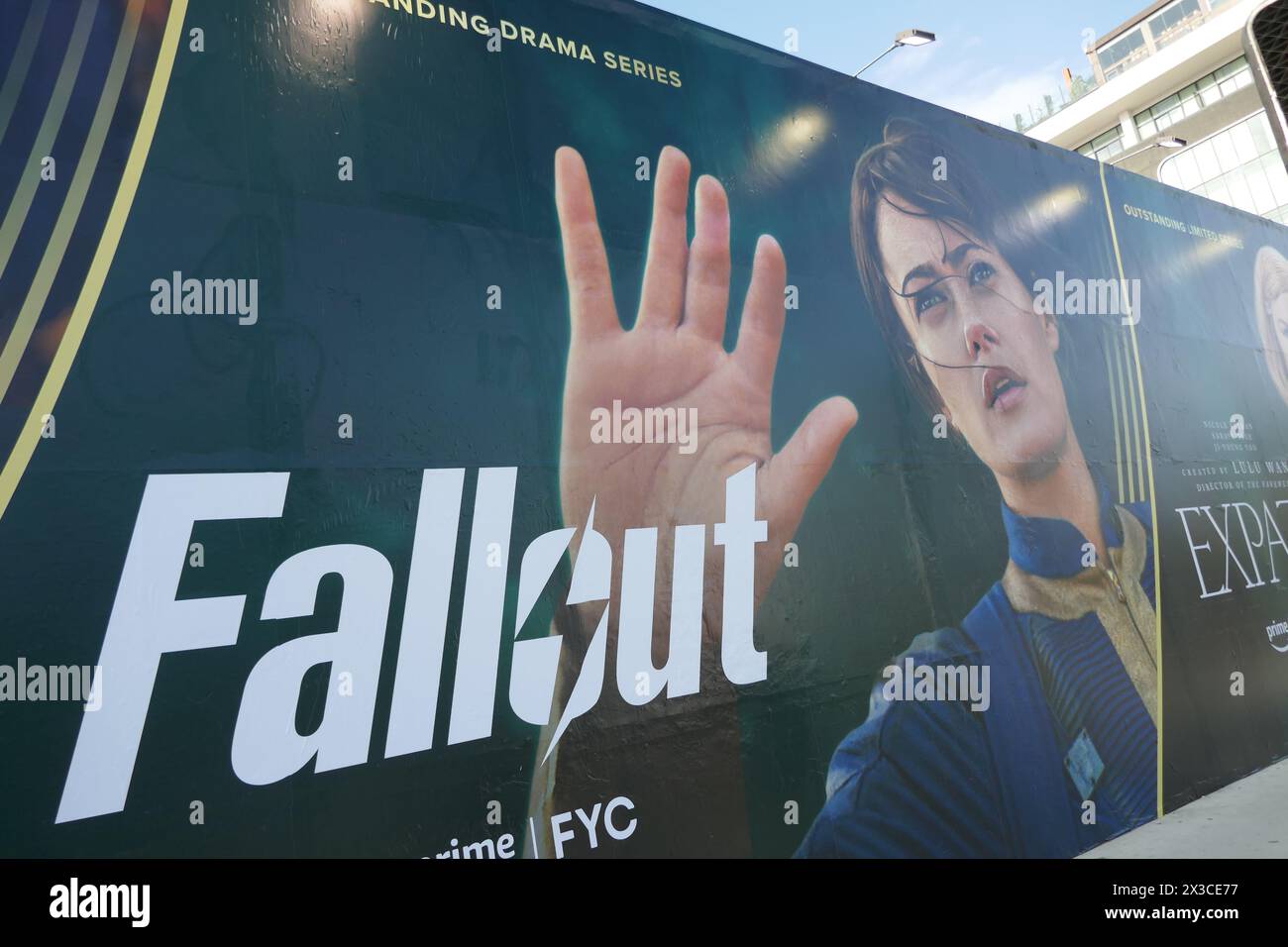 Los Angeles, California, USA 24th April 2024 Fallout Billboard Mural on ...