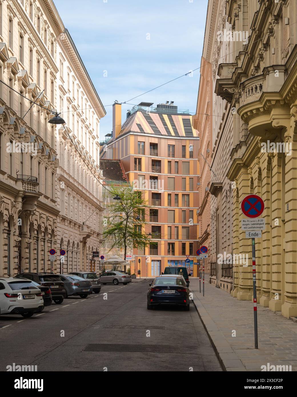 Vienna, Austria - Apartment building by 3XN Stock Photo - Alamy