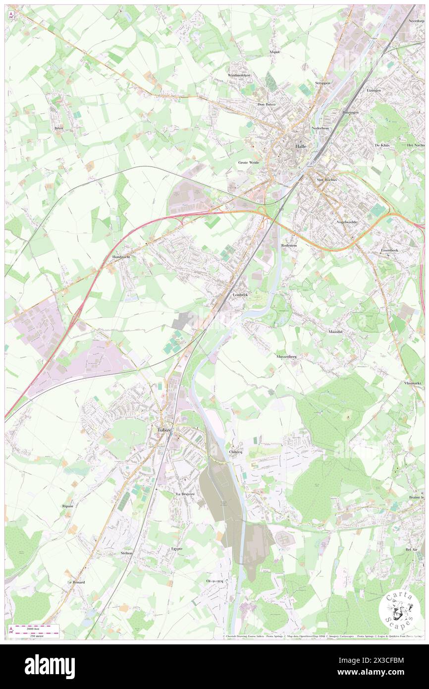 Lembeek, Provincie Vlaams-Brabant, BE, Belgium, Flanders, N 50 42' 56 ...