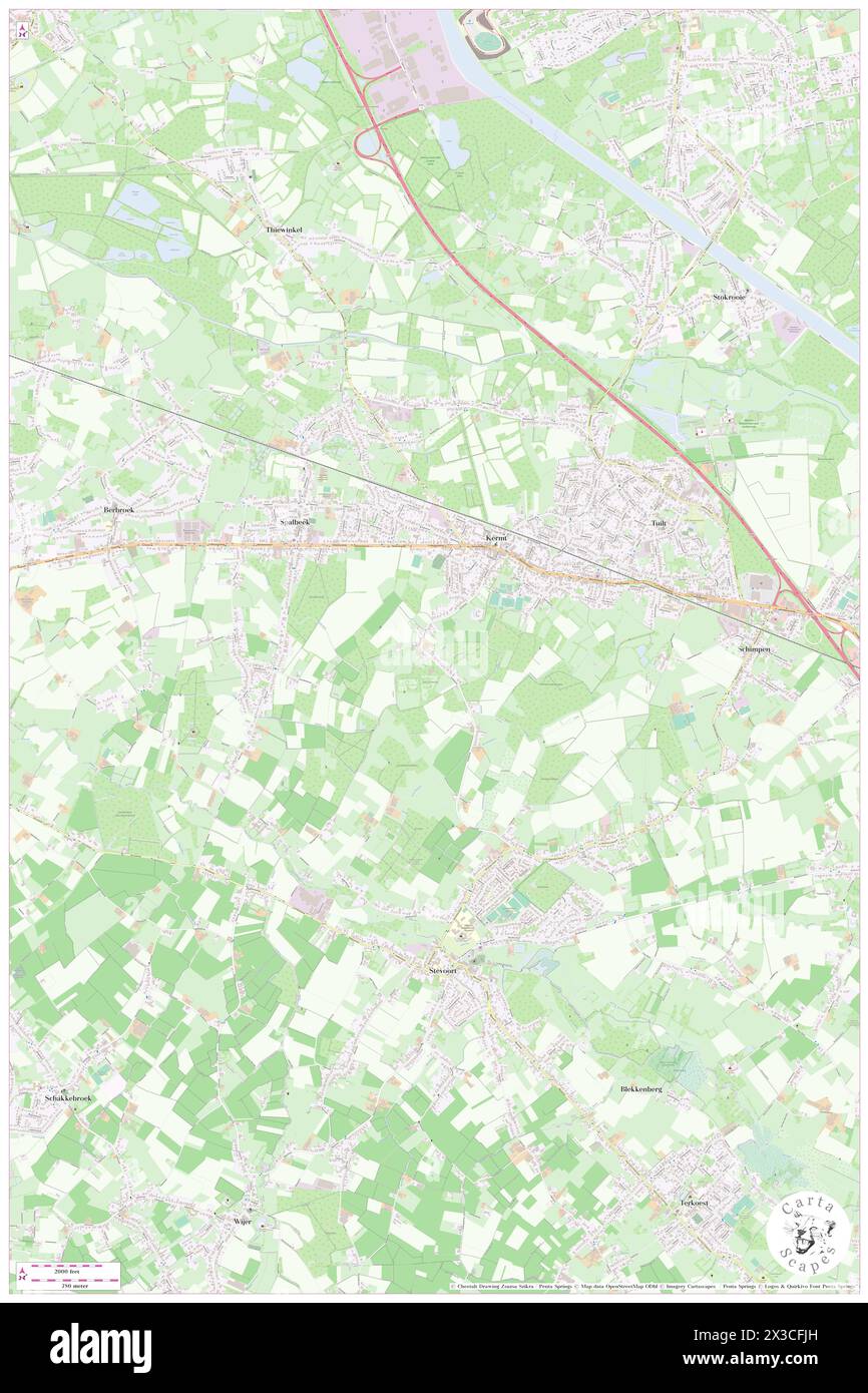 Busselkens, Provincie Limburg, BE, Belgium, Flanders, N 50 56' 23'', N ...
