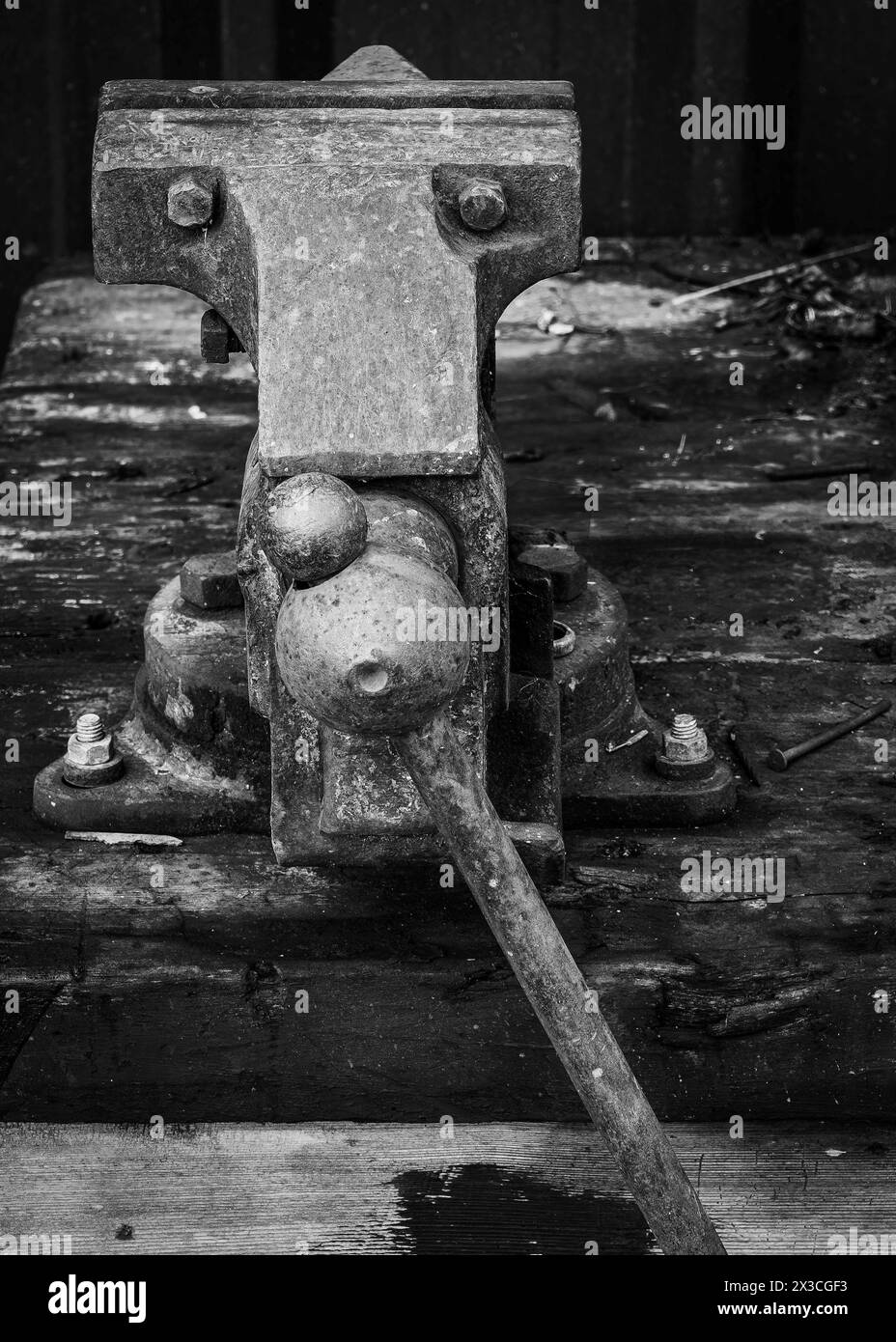 Old fashioned vice Black and White Stock Photos & Images - Alamy
