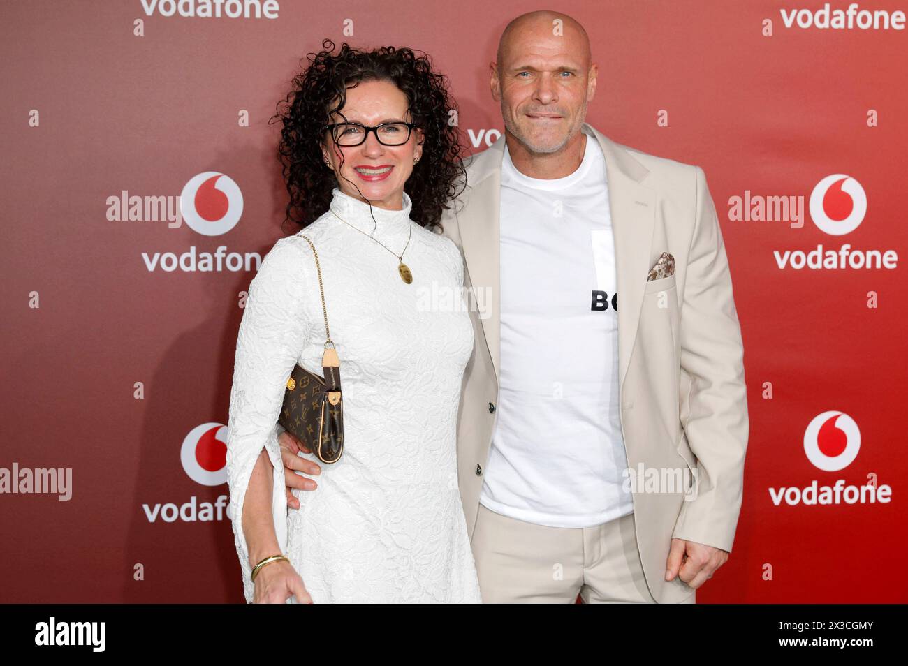 Thorsten Legat mit Ehefrau Alexandra Legat bei der Vodafone Night of ...