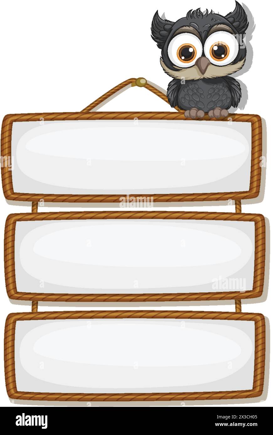 Decorative owl on display Stock Vector Images - Alamy