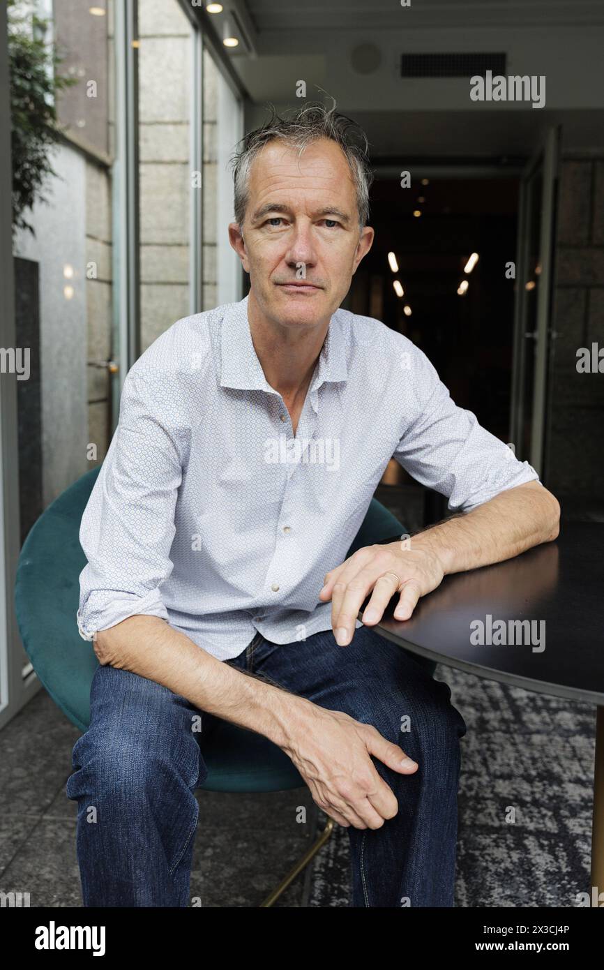 Portrait of Geoff Dyer 17/09/2023 ©Isabella De Maddalena/opale.photo ...