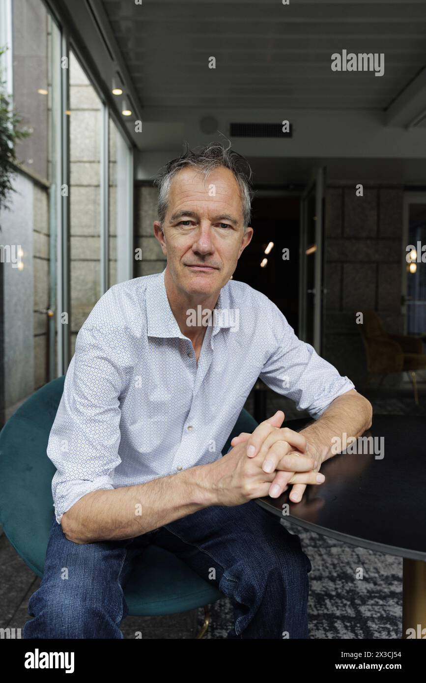 Portrait of Geoff Dyer 17/09/2023 ©Isabella De Maddalena/opale.photo ...