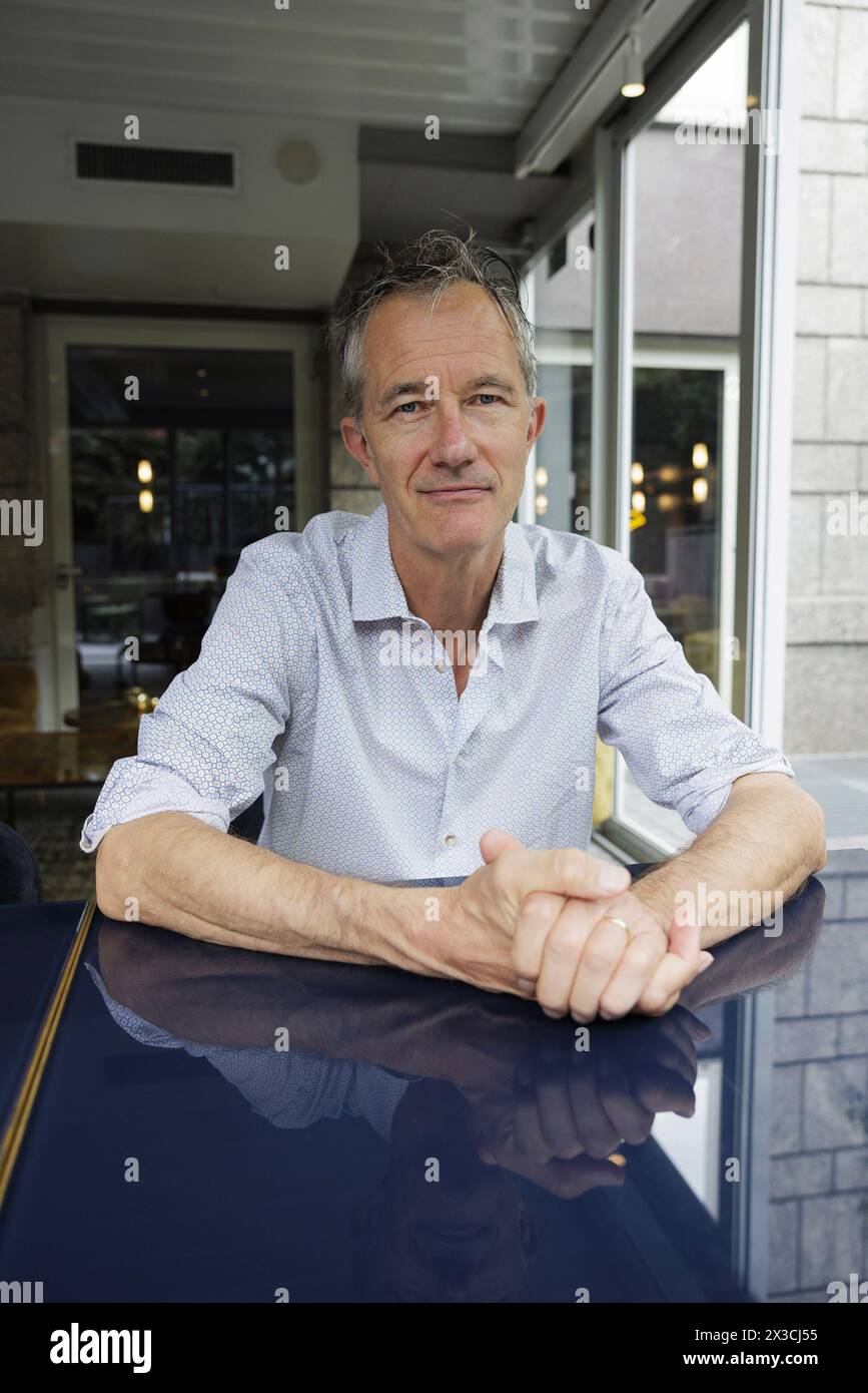 Portrait of Geoff Dyer 17/09/2023 ©Isabella De Maddalena/opale.photo ...