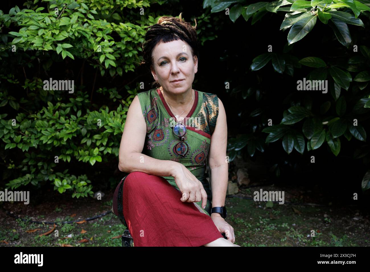 Portrait of Olga Tokarczuk 10/09/2023 ©Isabella De Maddalena/opale ...