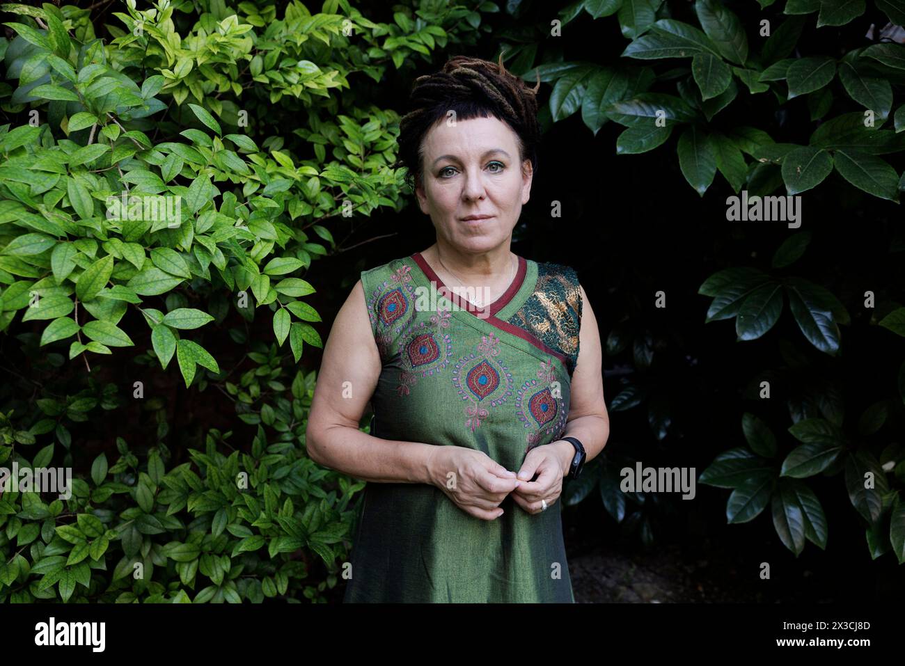 Portrait of Olga Tokarczuk 10/09/2023 ©Isabella De Maddalena/opale ...