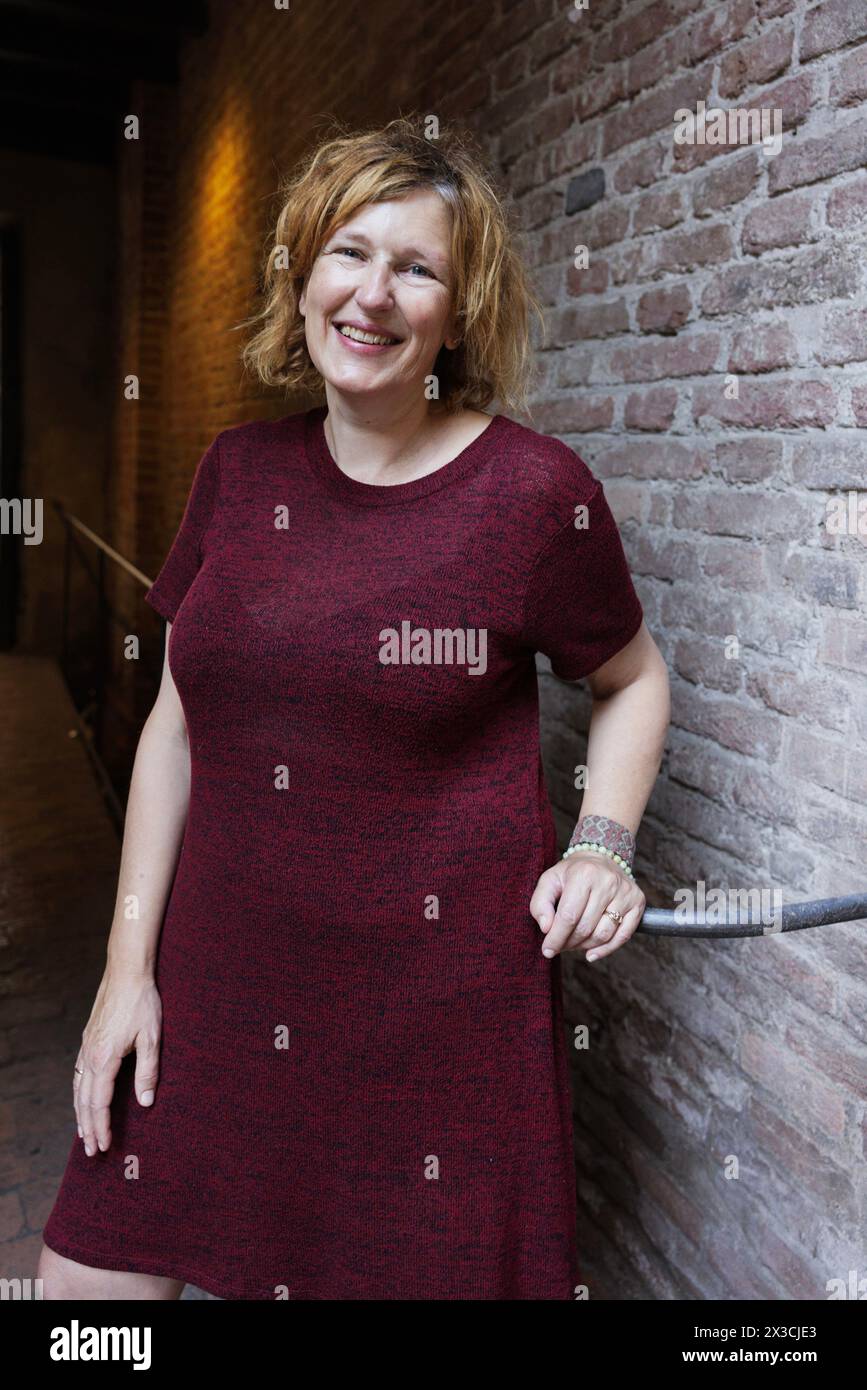 Portrait of Annet Schaap (illustrator) 09/09/2023 ©Isabella De ...