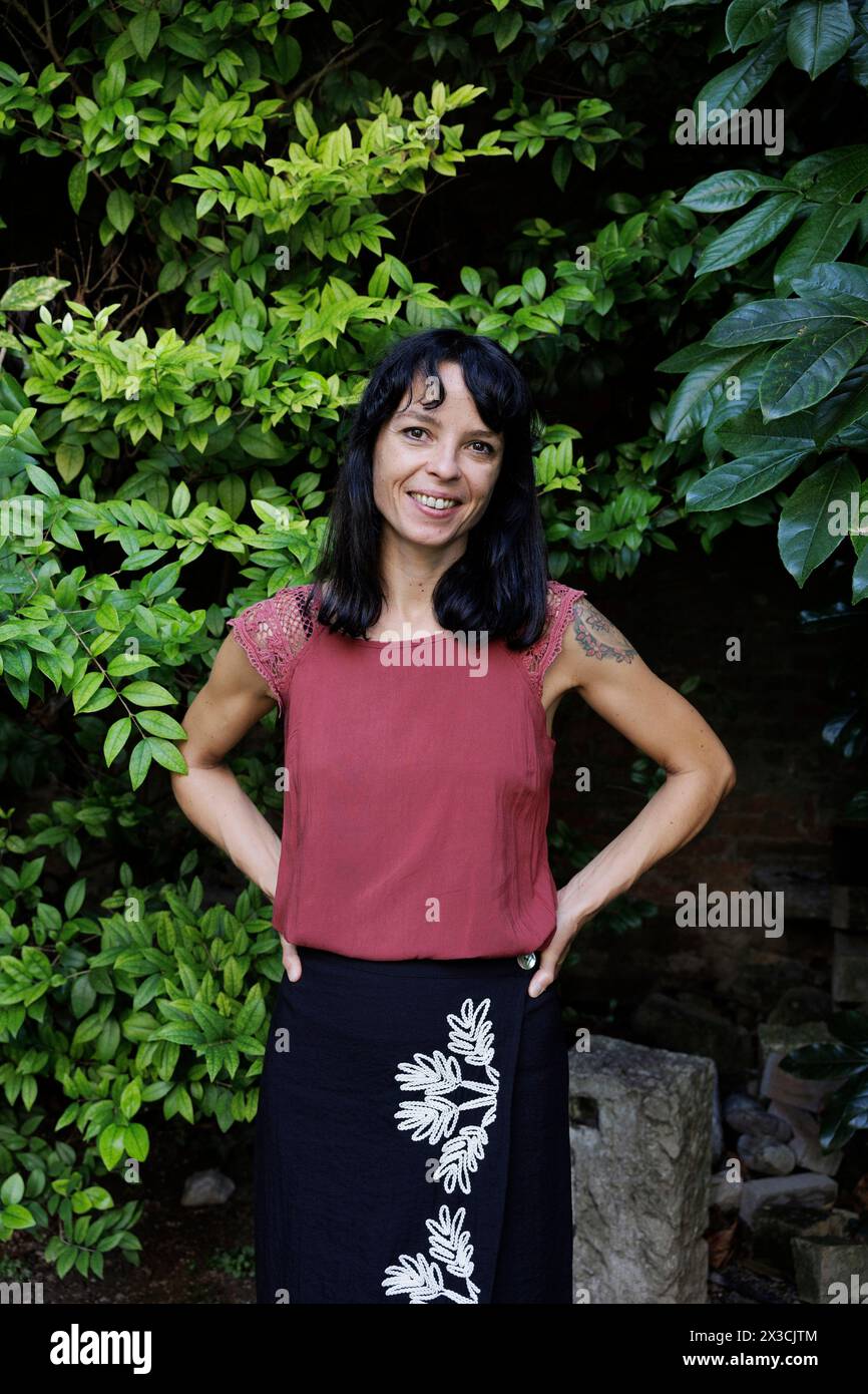 Portrait of Sarah Gainsforth 08/09/2023 ©Isabella De Maddalena/opale ...